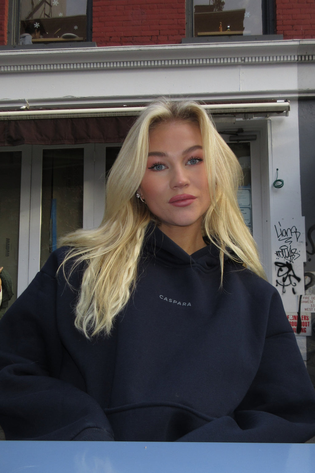 Pollux Unisex Hoodie Midnight Blue – CASPARA