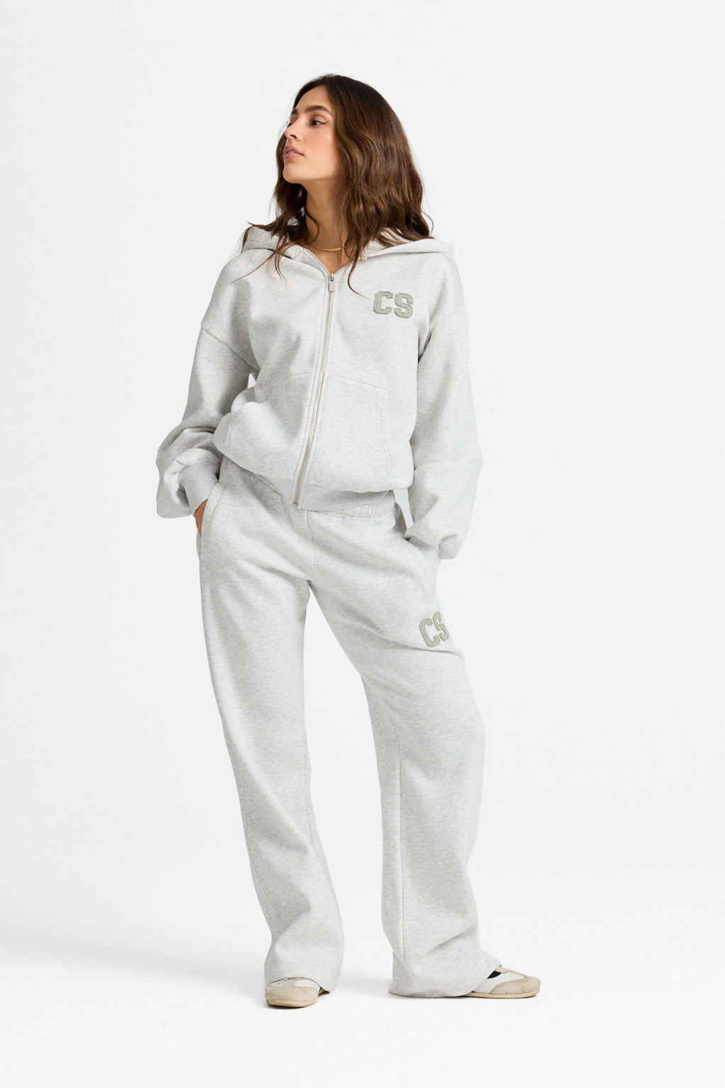 LIMITED EDITION︱W. CS SL Pants - Grey melange – CASPARA