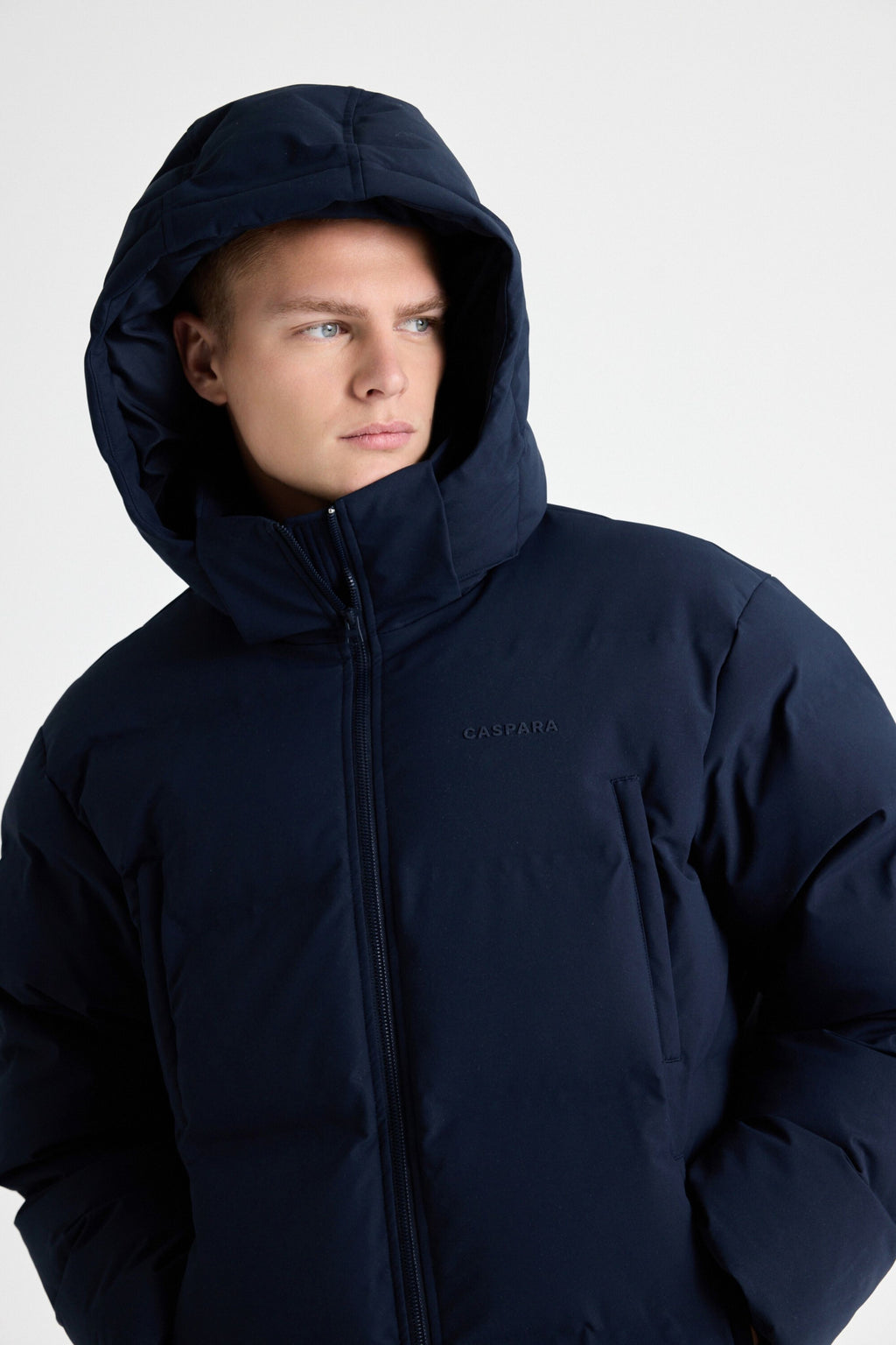 M. Boreal Puffer Jacket - Navy – CASPARA